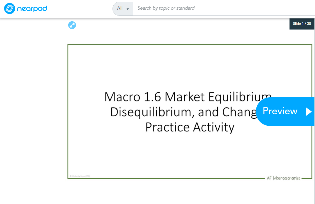 Macro 1.6 Equilibrium, Disequilibrium, and Changes in Equilibrium ...