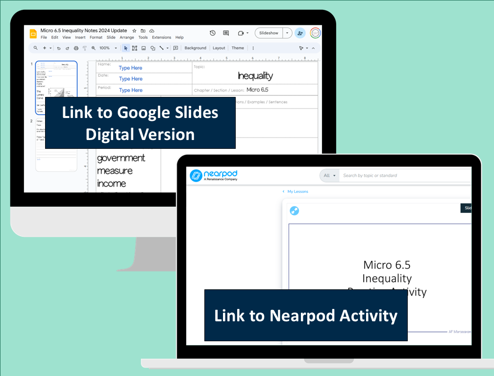 Micro 6.5 Inequality Notes - Michelle Wood